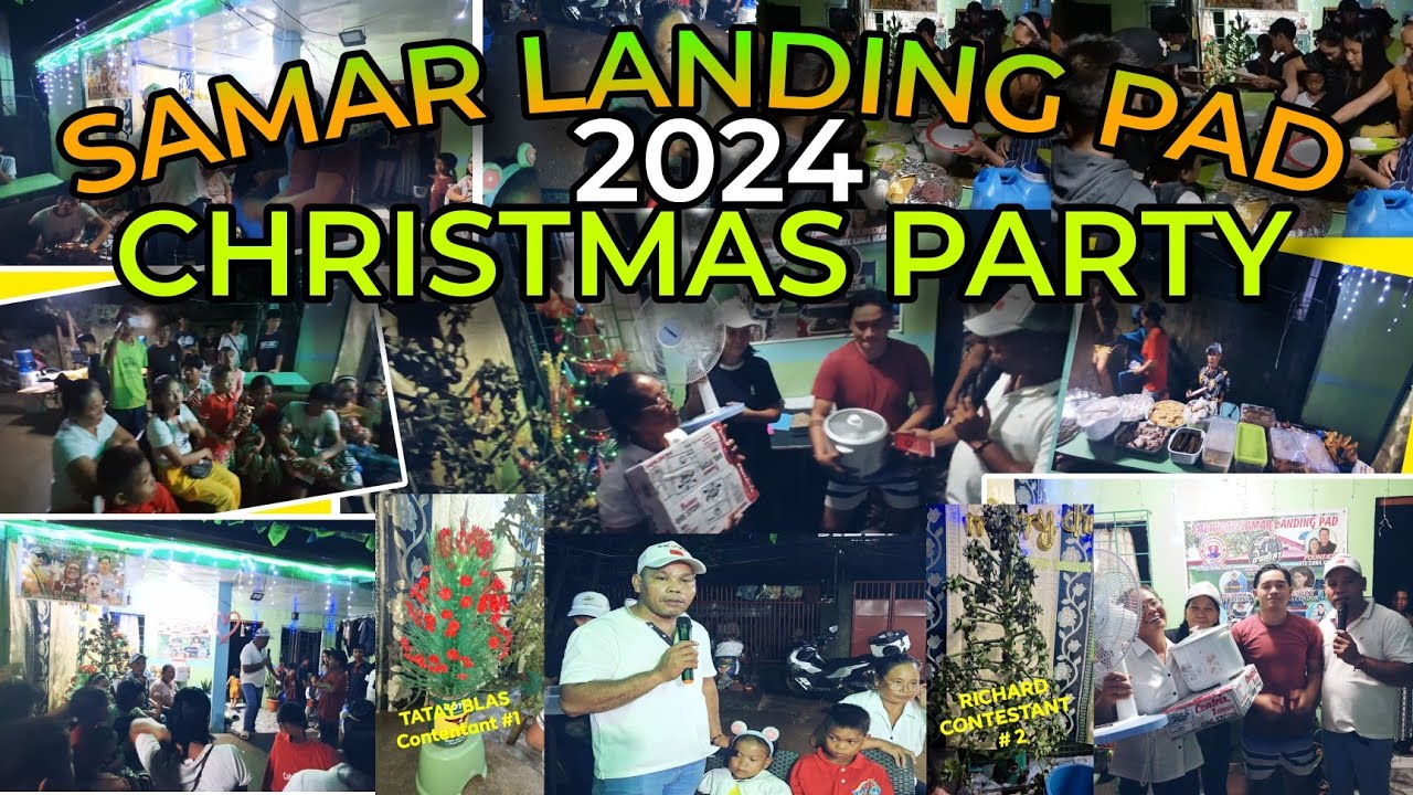 SAMAR LANDING PAD CHRISTMAS PARTY 2024 - YouTube