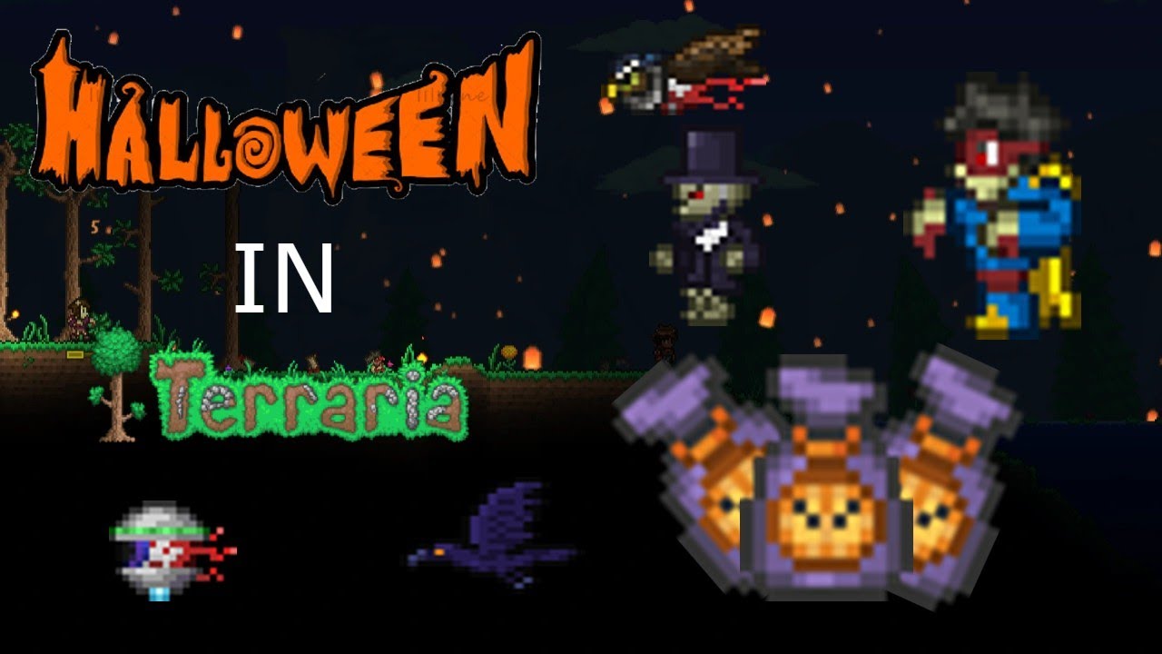 Here is everything you need to know about terraria Halloween - YouTube
