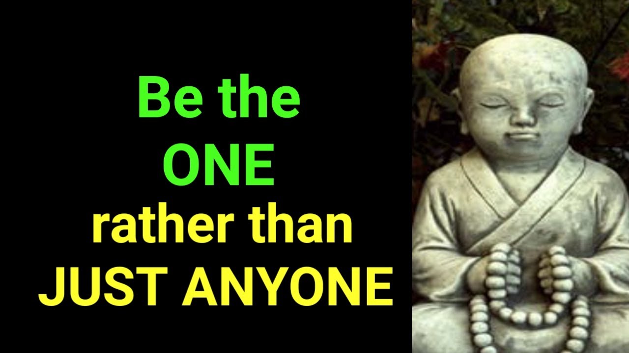 🎯Be The One🎯Buddha Motivational Positive Wisdom Quotes🎯@ INSPIRING ...