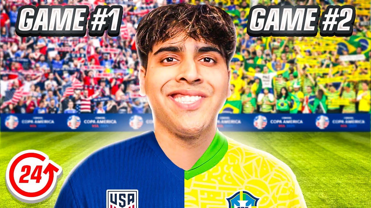 I Went to 2 Copa America Games in 24 Hours - YouTube