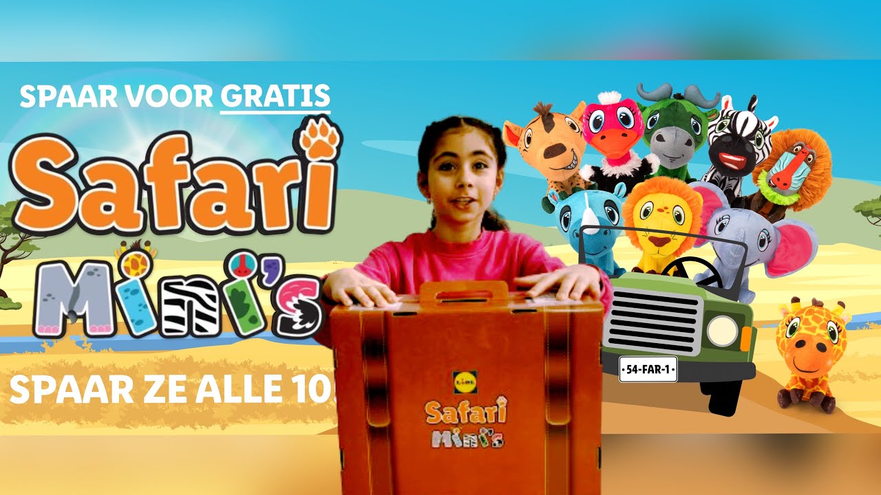 Safari Mini ‘s knuffels van Lidl | spaar 10 knuffels van Lidl @Nojen ...