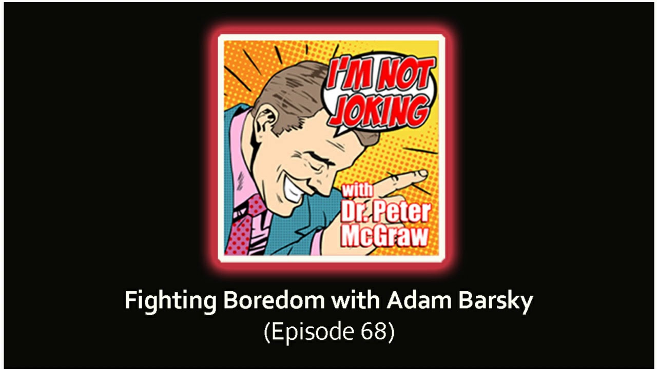 I'M NOT JOKING: Episode 68 with Adam Barsky - YouTube