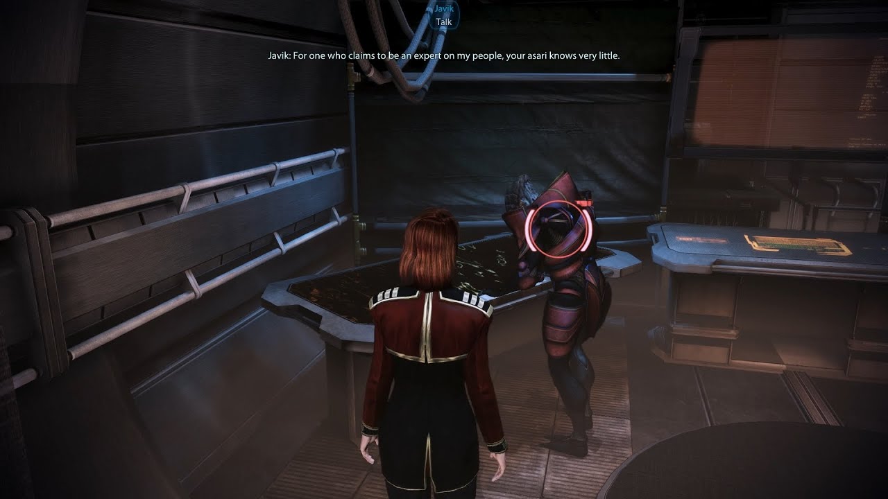 Mass Effect 3 (FemShep) - 254 - Act 2 - After Cyone: Javik - YouTube