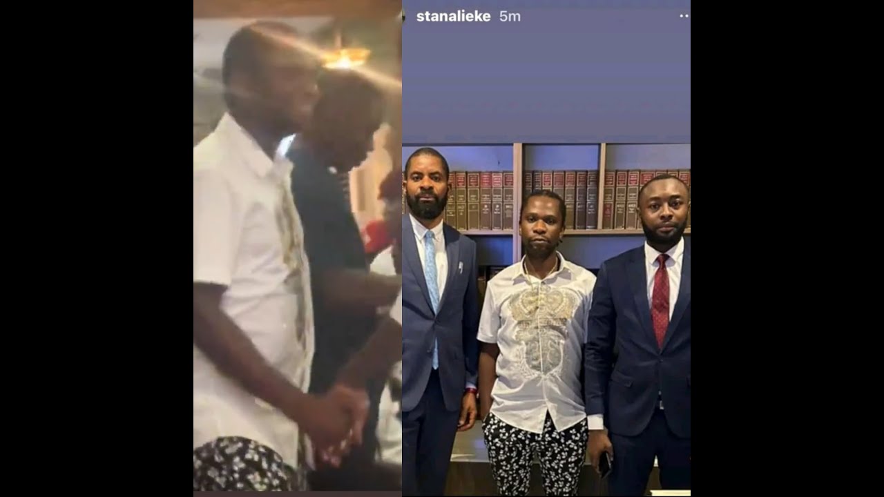 Moment Speed Darlington Was released on bail after he was arrested By ...