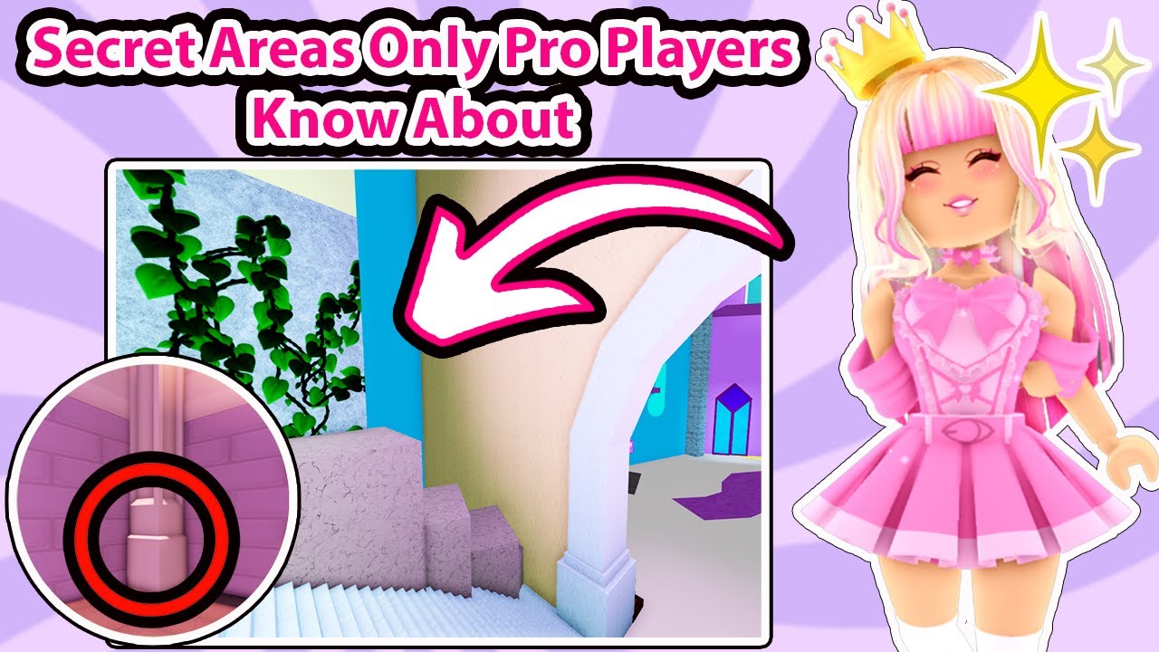 Secret Areas Only Pro Players Know About Royale High Secrets - YouTube