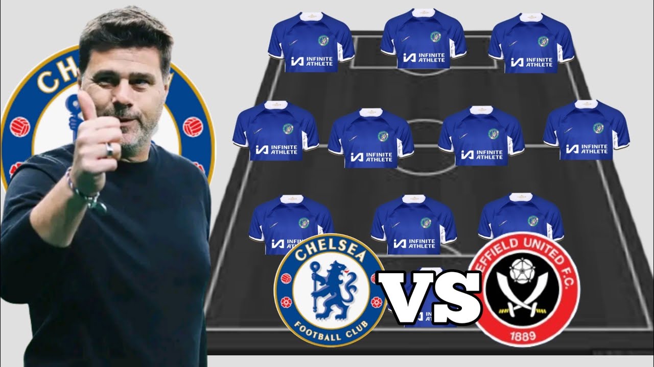 "BROJA OUT" NEW 3-4-3 POWERFULL CHELSEA POTENTIAL LINE UP VS SHEFFIELD ...