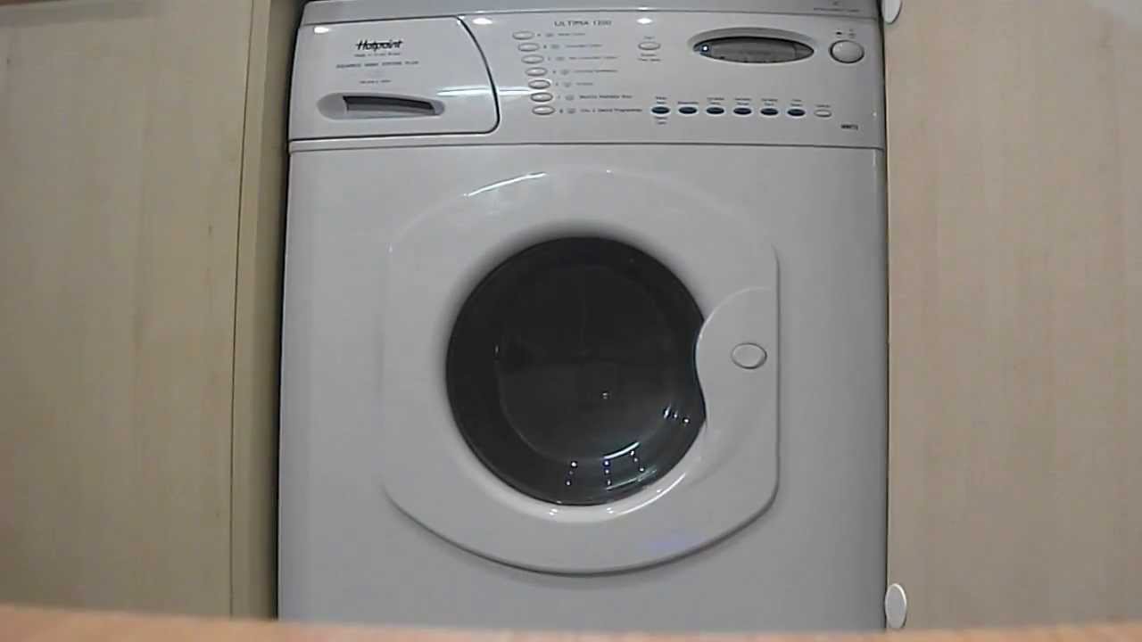 Hotpoint WM72P ULTIMA 1200 Autowasher - YouTube