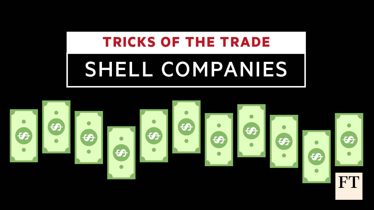 How money is hidden using a shell company - YouTube