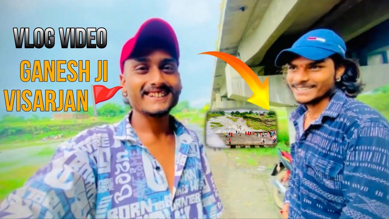 Vlog video Ganesh ji Visarjan🚩 badnawar se Bagdi Dam 💥 फुल वॉच वीडियो🤯# ...