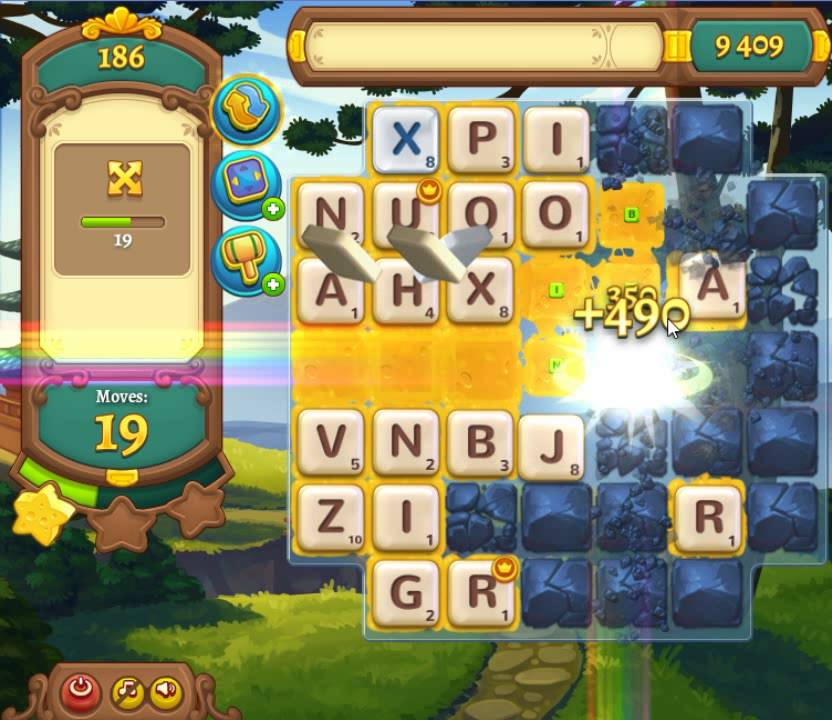 AlphaBetty Saga level 186 ENGLISH 😈 - YouTube