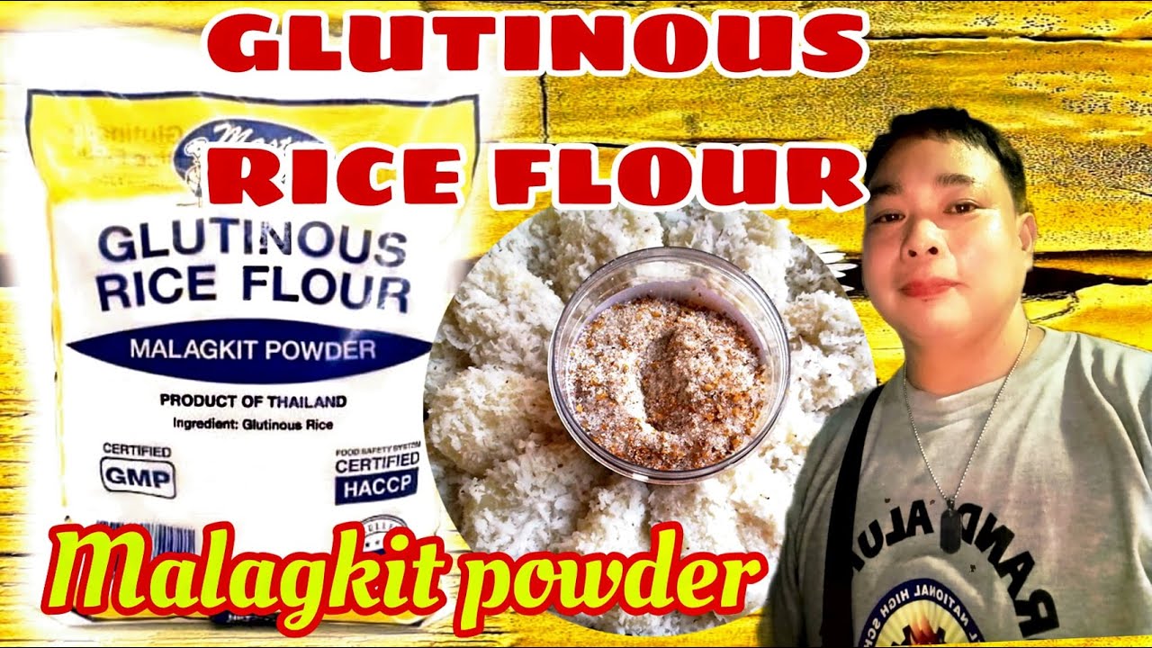 MASTER CHEF GLUTINOUS RICE FLOUR || MALAGKIT POWDER (UNBOXING) - YouTube