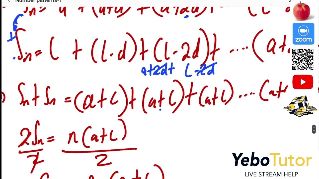 Grade 12 Sequences and Series | Introduction to Series & Arithmetic ...