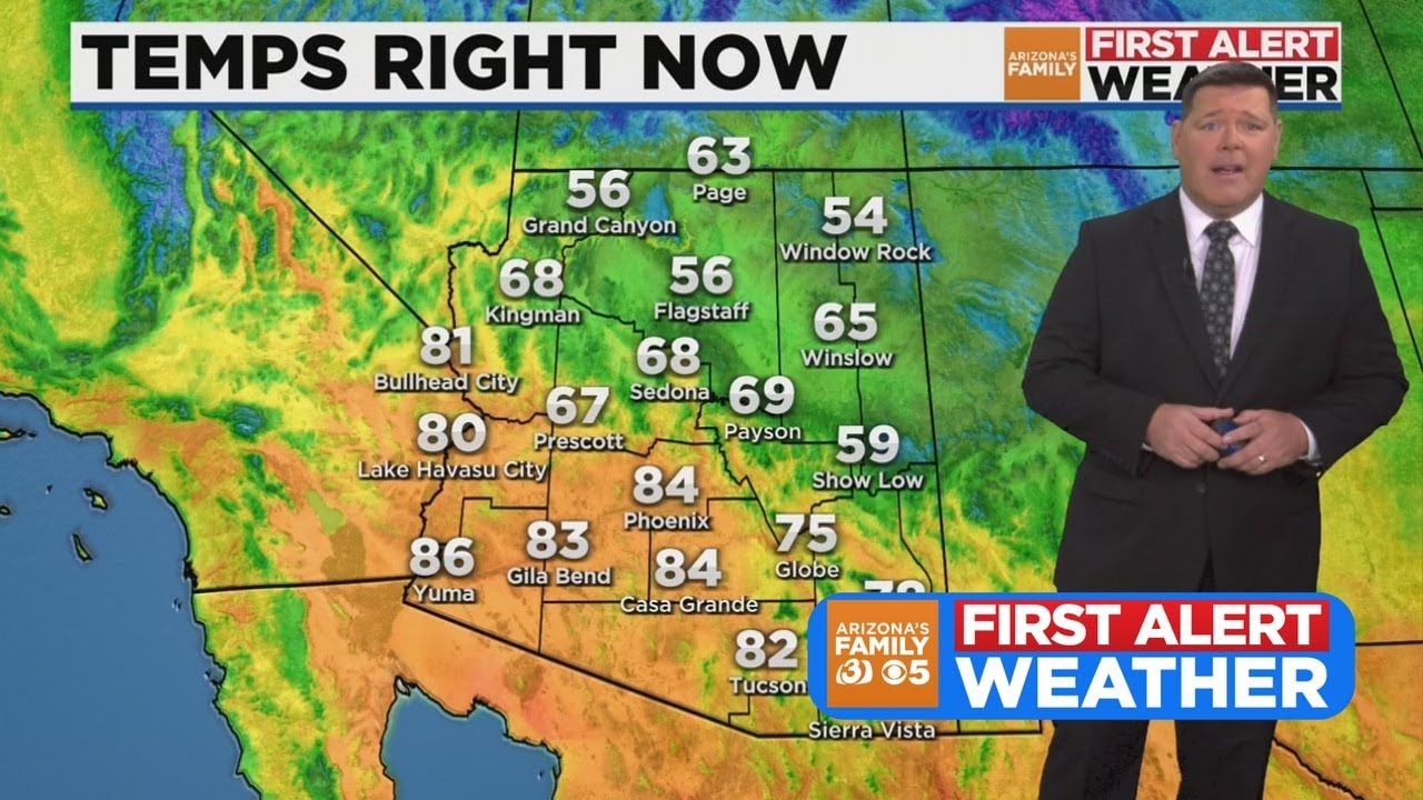 AZFAMILY First Alert Weather 4pm Update for Thursday 04/20/2023 - YouTube