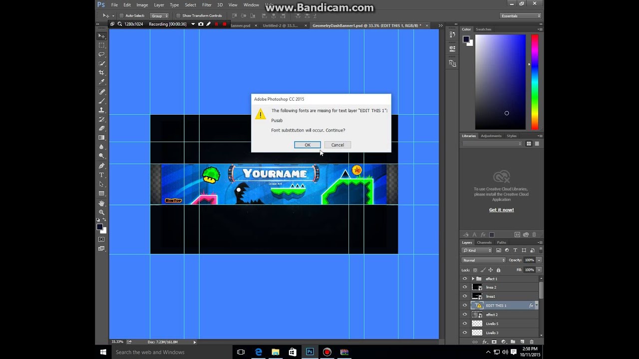 Free Geometry Dash Banner by Rigaz Mods - YouTube