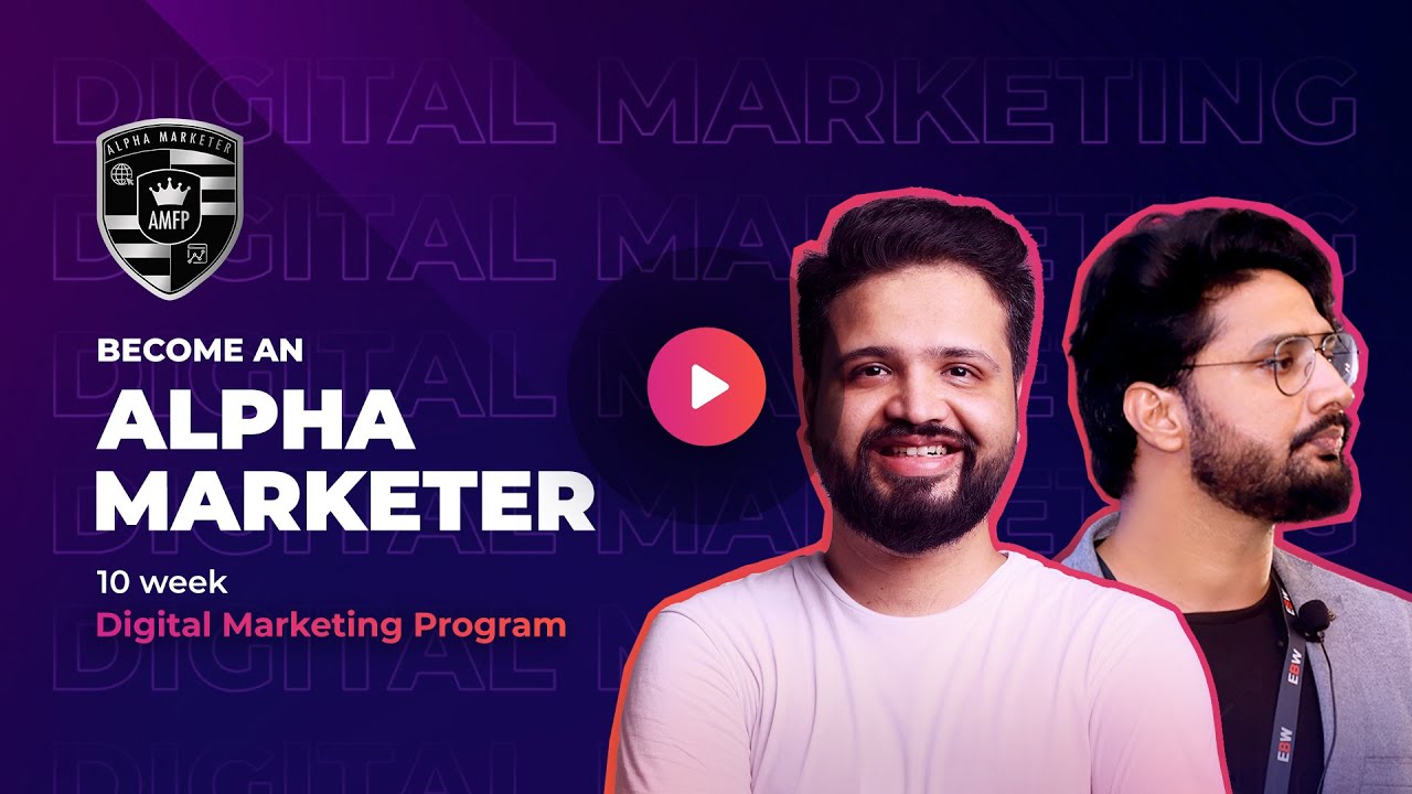 Alpha Marketer - Digital Marketing Course For Beginners - YouTube
