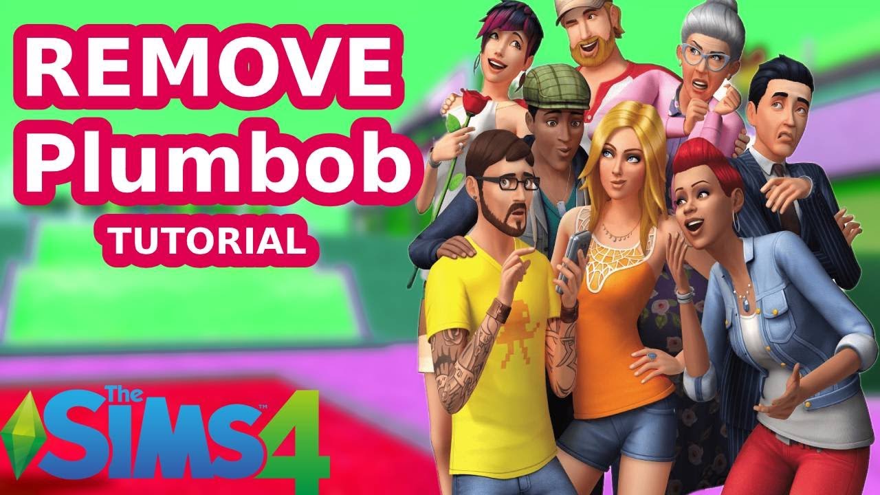 How To Remove Plumbob For Better Screenshots Sims 4 Youtube