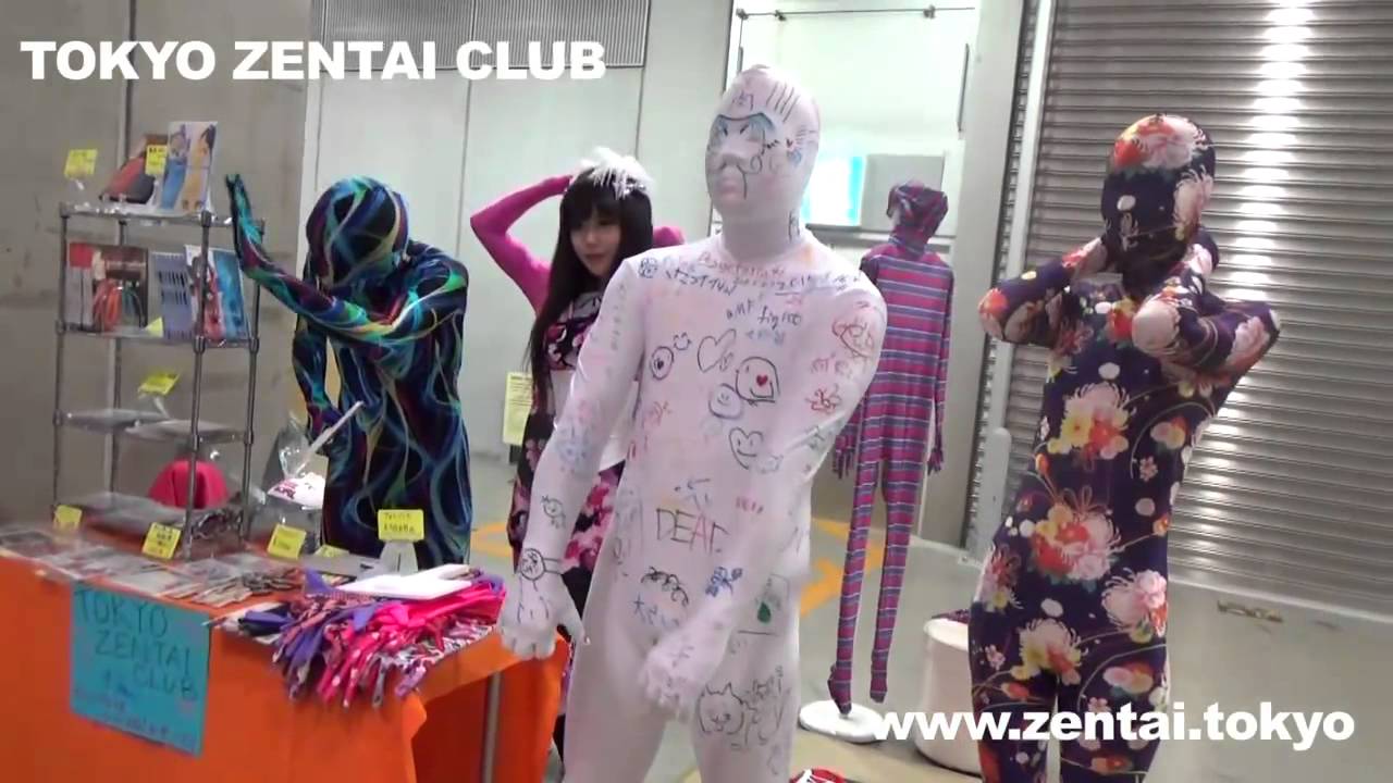 ZENTAI HUMAN CANVAS -MAN- TOKYO ZENTAI CLUB - YouTube