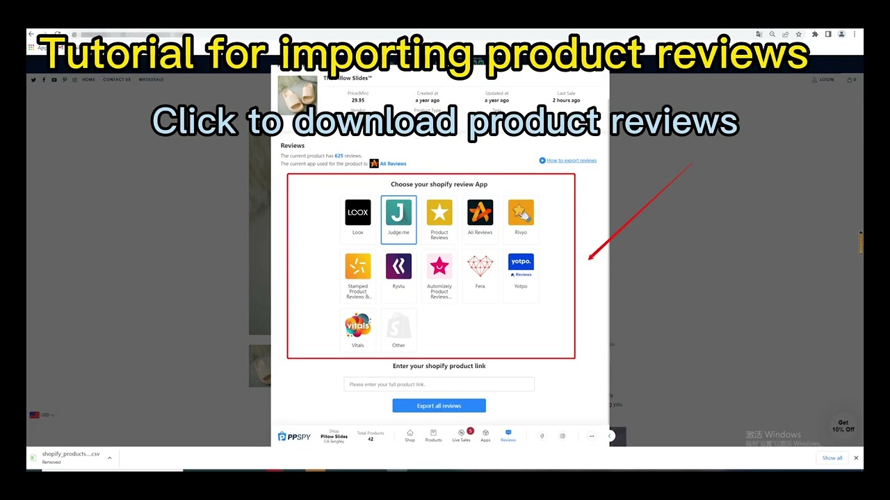PPSPY: A Perfect Shopify Store Analysis Tool
