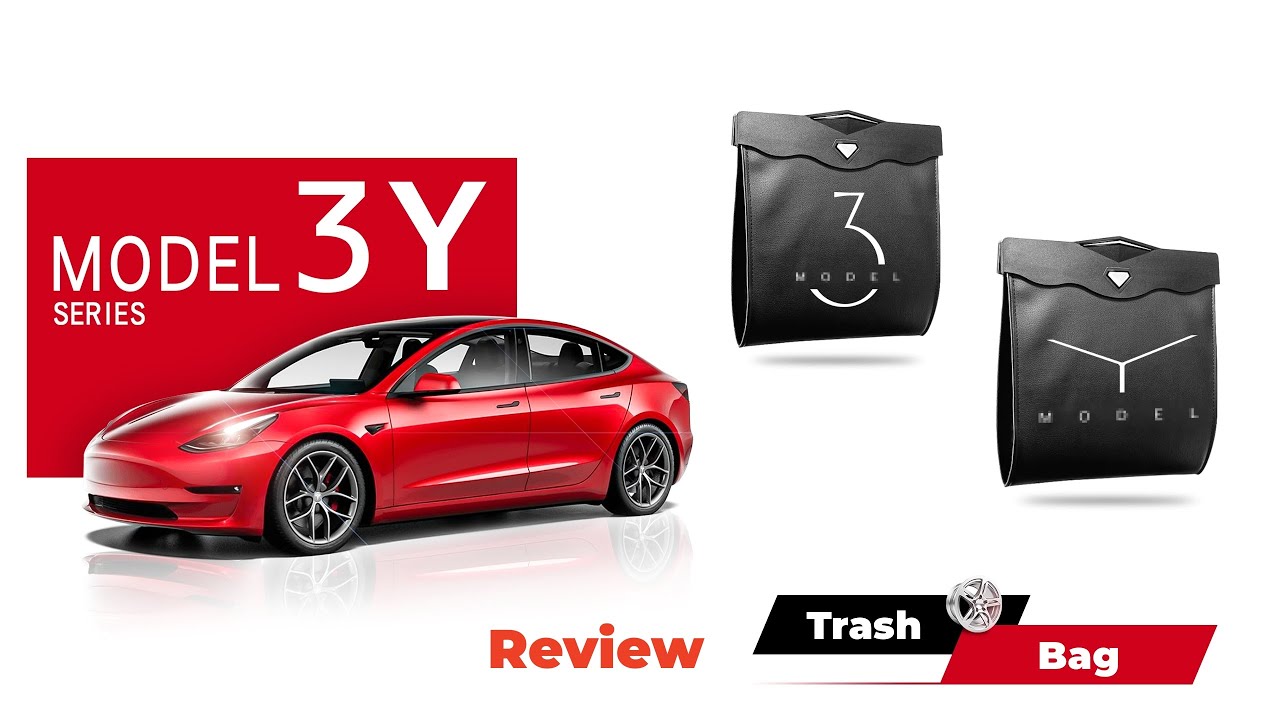 Arcoche Trash Can Garbage Bag Review | Accessory for Tesla Model 3 Y ...