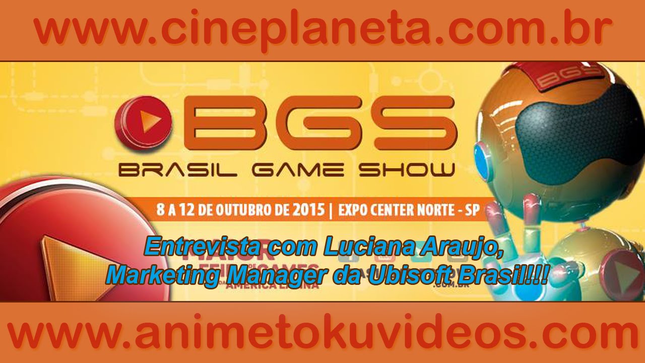 Entrevista com a Marketing Manager da Ubisoft Brasil - BGS 2015 - 10/10 ...