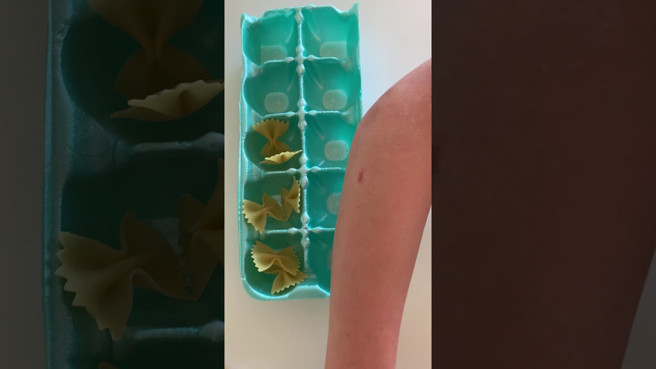 Multiplying (egg carton and pasta/array) - YouTube