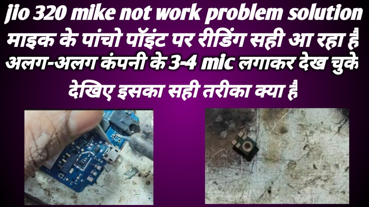 jio 320p mic problem solution|jio 320b mic jumper solution|jio 320 b 3 ...