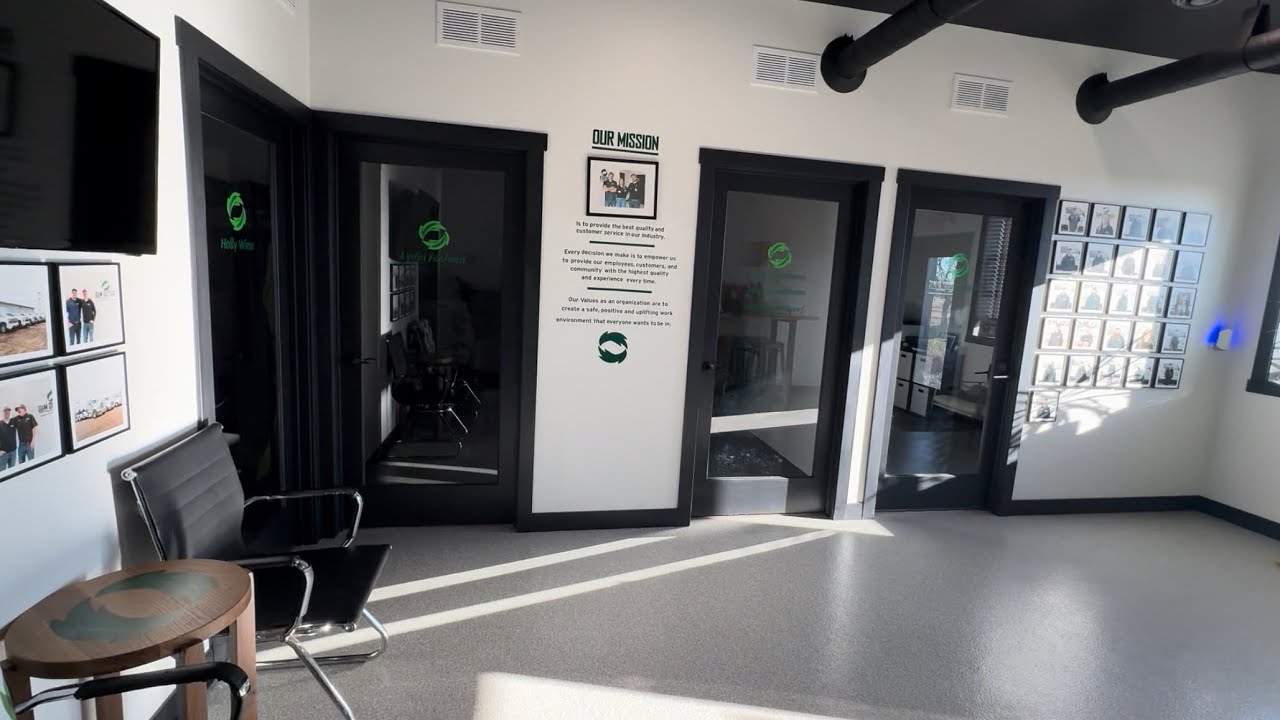 HUGE SHOP/OFFICE TRANSFORMATION COMPLETED!! - YouTube