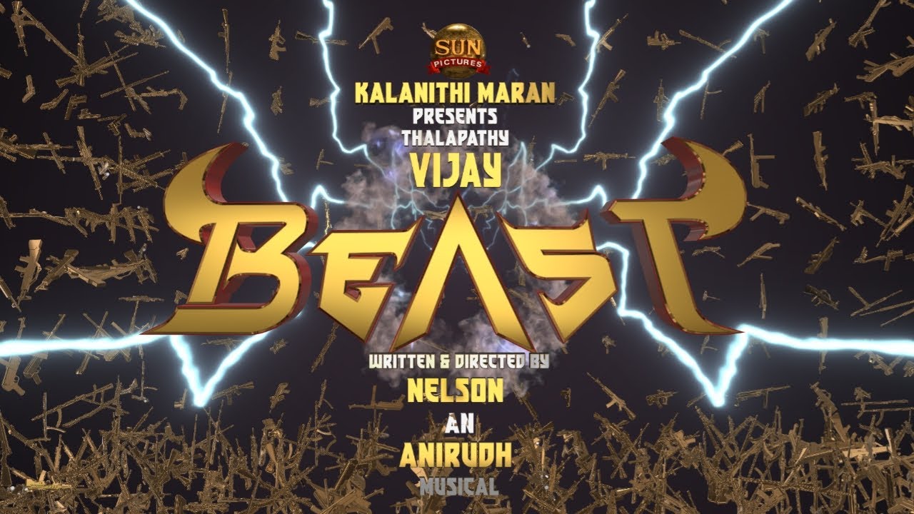 Beast motion poster | Official motion poster | Editing by thalapathy ...