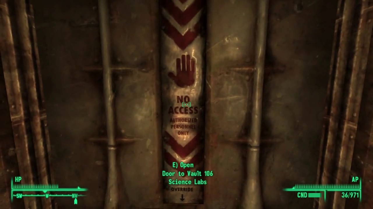 Fallout 3: Lockpick Book Location - Vault 106 - YouTube