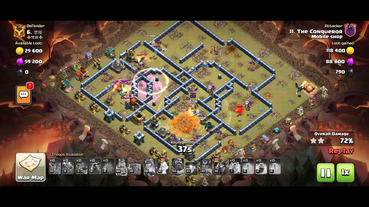 COC Simple strategy 3 star war attack TH14 to TH16 🔥🔥 @sumit007yt ...