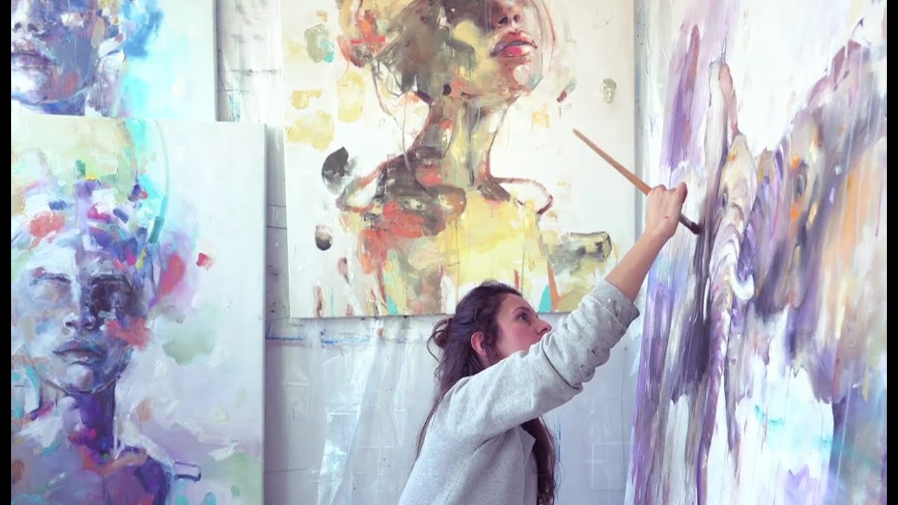 NOVA | María Álvarez E. Solo Art Exhibition | Opening Night - YouTube