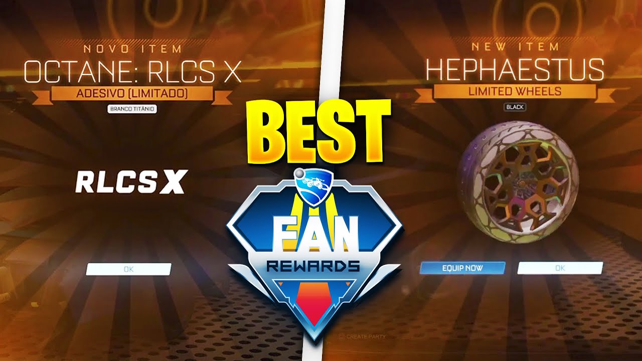 Best Fan Reward Drops Rocket League #4 - YouTube