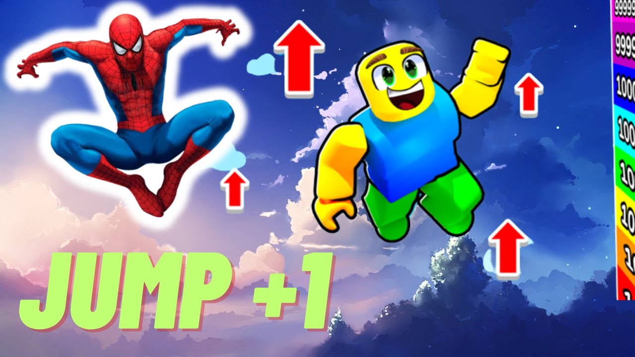Roblox But, You Jump Higher Every Second!! - YouTube