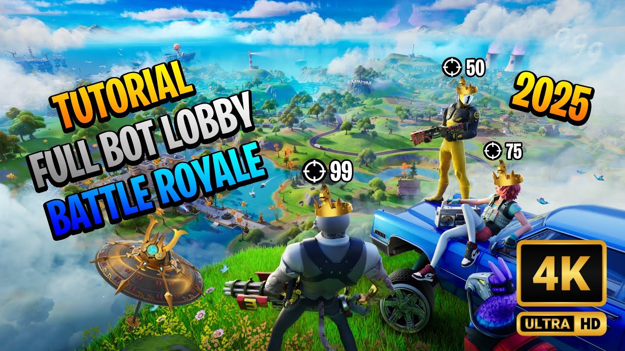 COME FARE LE BOT LOBBY SU FORTNITE BATTLE ROYALE! (PATCHED) - YouTube