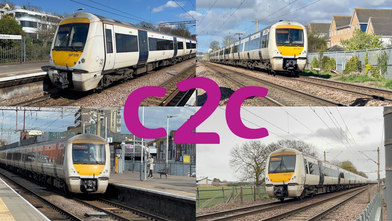 c2c - Class 357 Electrostar Trains in Action | 18/04/23 - YouTube