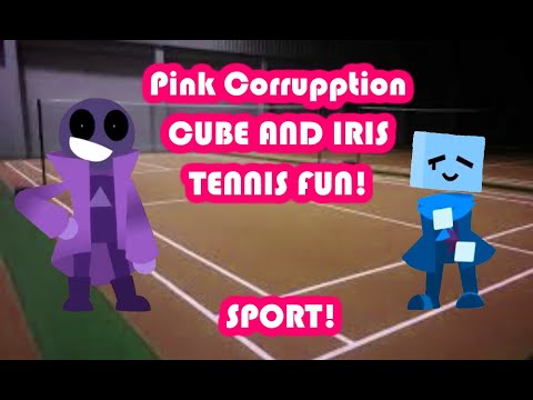 Pink Corruption - Cube and Iris Badminton FUN - YouTube
