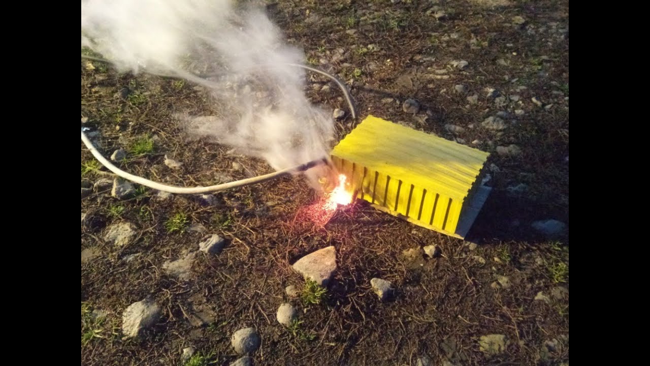 Overload test Li-Ion (LiFePO4) cell Winston, Wina, EV Battery - YouTube