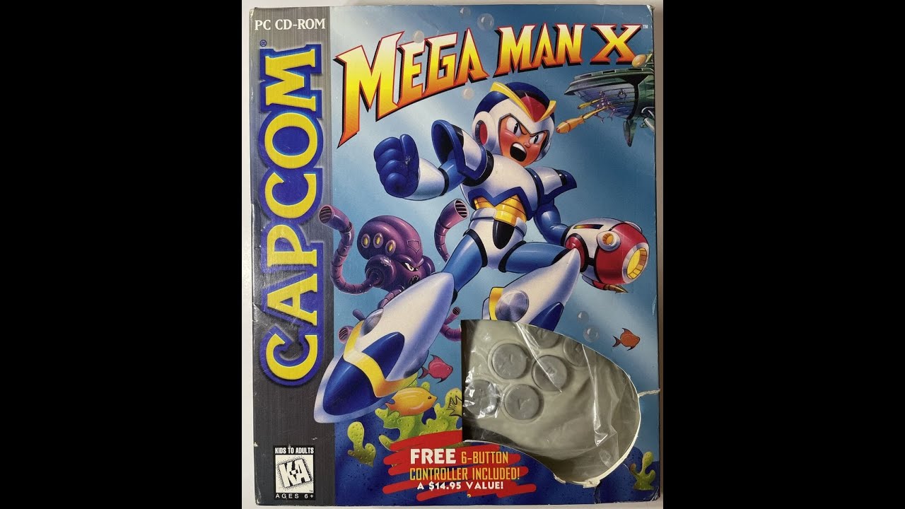 Opening To Mega Man X 1995 PC CD-Rom - YouTube
