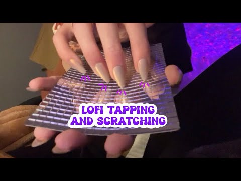 ASMR Lofi Tapping & Scratching Random Items, No Talking