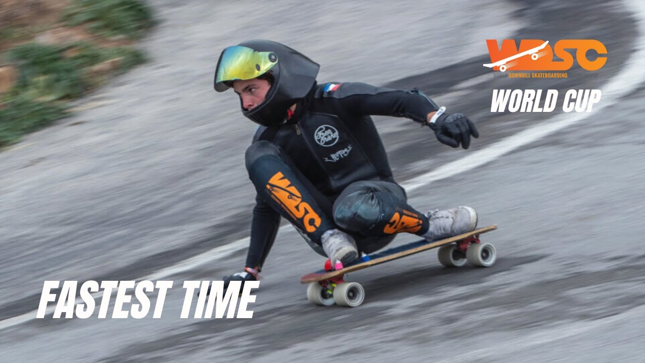 Pole position at World Downhill Skateboarding Championship (WDSC Turkey ...