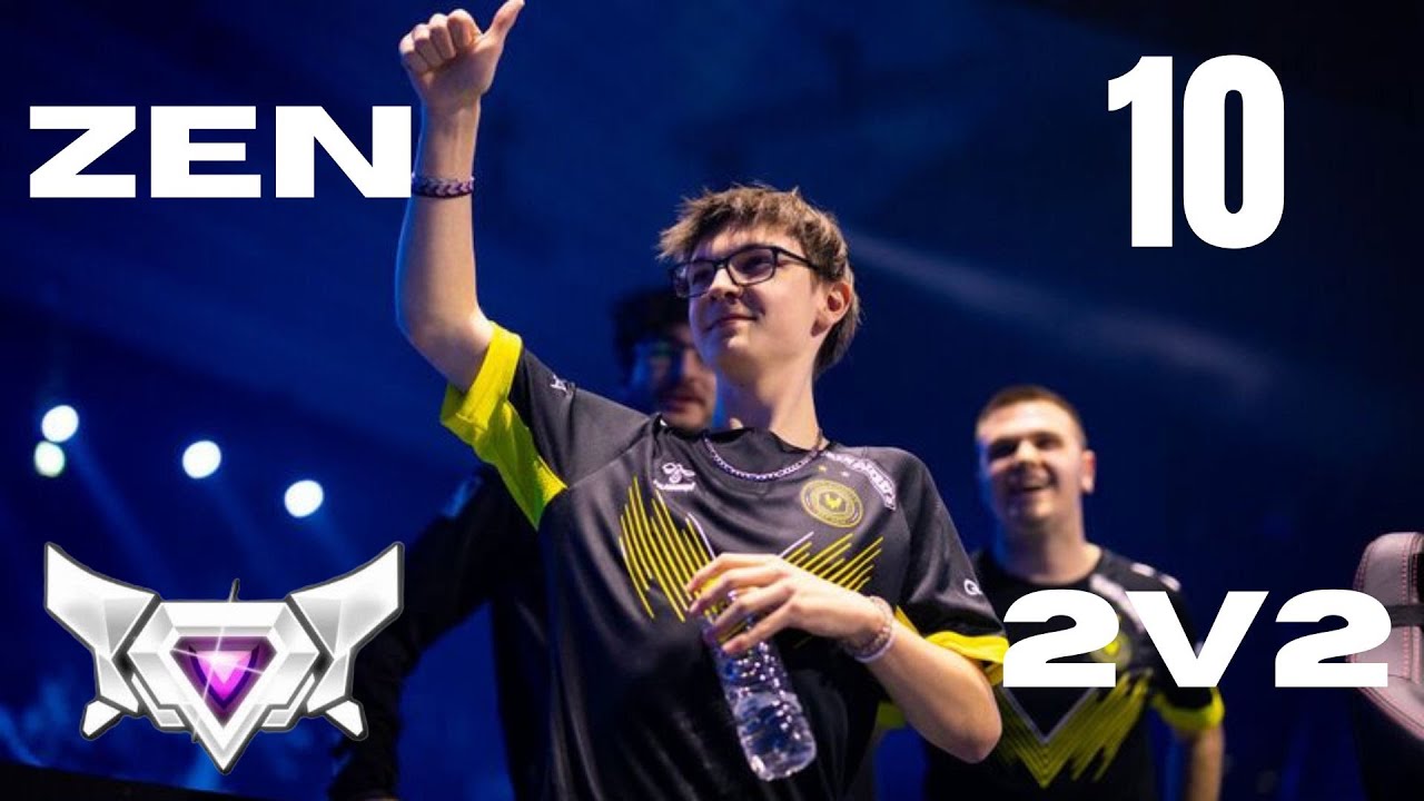 Zen Turns Rocket League Into a Show (2v2 Pro POV) - YouTube