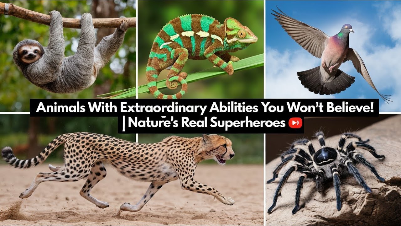 🦸‍♂️ Animals with Extraordinary Abilities You Won't Believe! 🦸‍♀️ ...