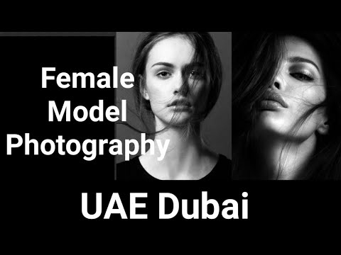 Portrait Photography Indoor Shoot Female Model in Dubai Street || UAE ...
