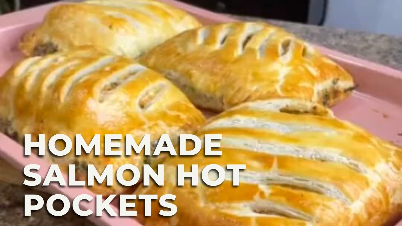 Homemade Salmon Hot Pockets - YouTube