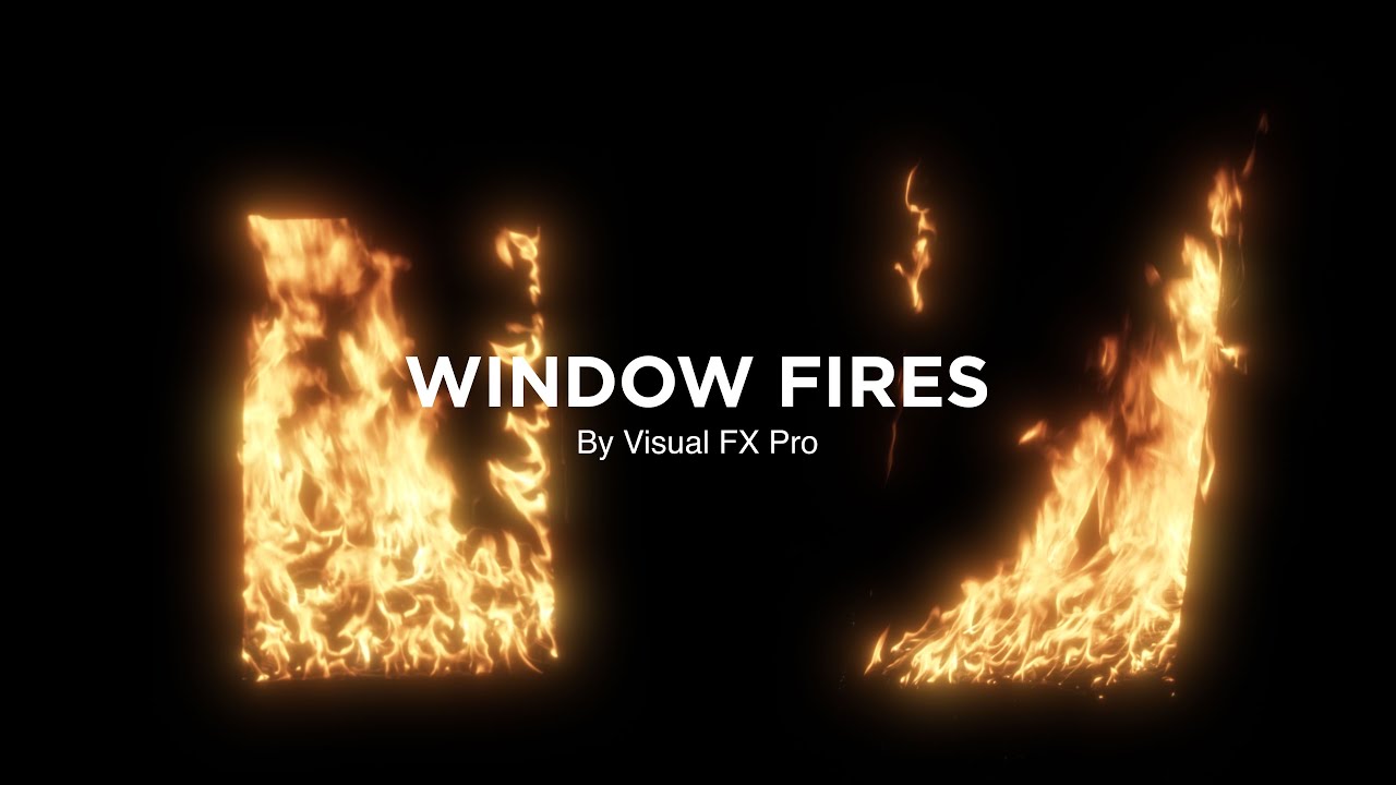 Window Fires - VFX Stock Footage | Visual FX Pro - YouTube