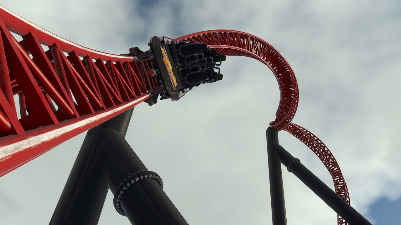 Fastest Acceleration on a Roller Coaster - Triple Launch Intamin - YouTube