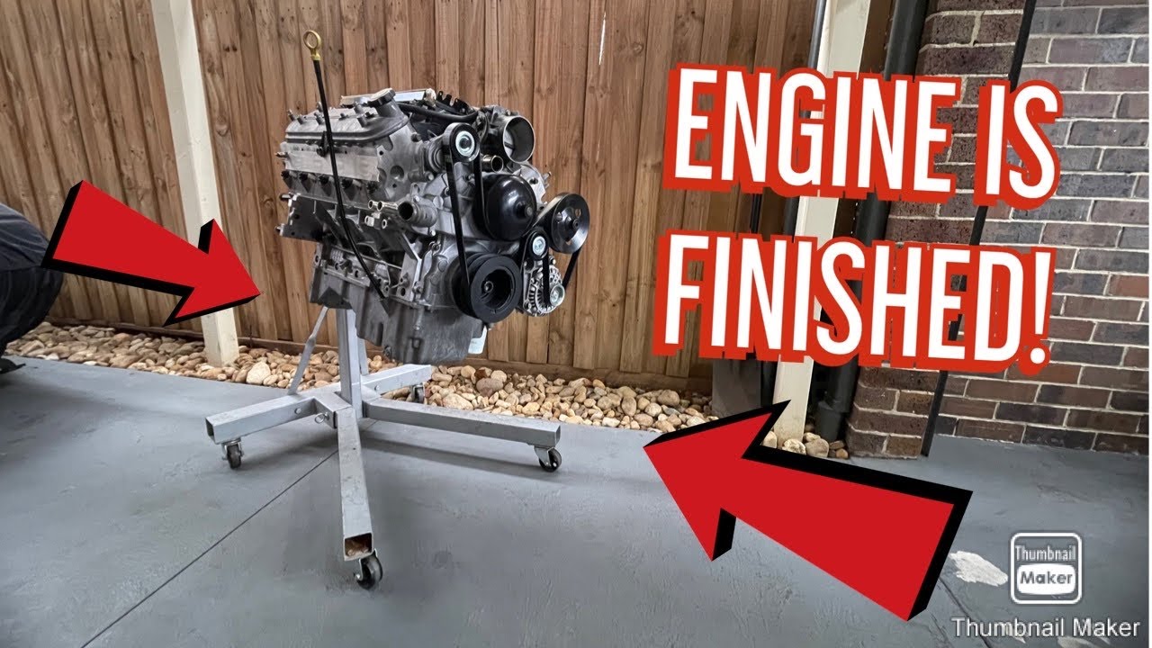 LS1 VN Commodore the final engine pieces - YouTube