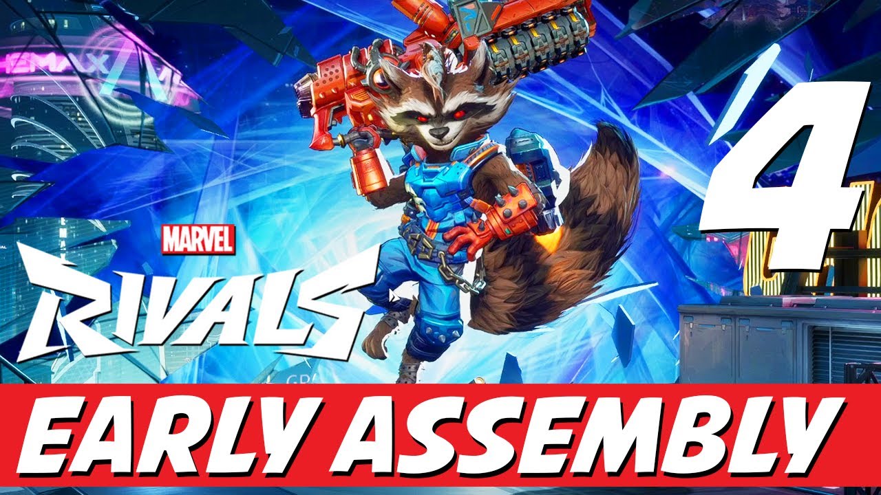 [4] Early Assembly (Let’s Play Marvel Rivals (Closed Beta) w/ GaLm ...