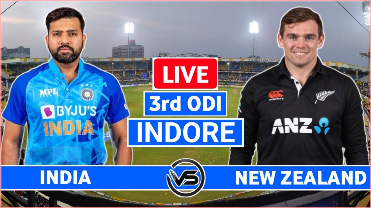 India vs New Zealand 3rd ODI Live Scores | IND vs NZ 3rd ODI Live ...