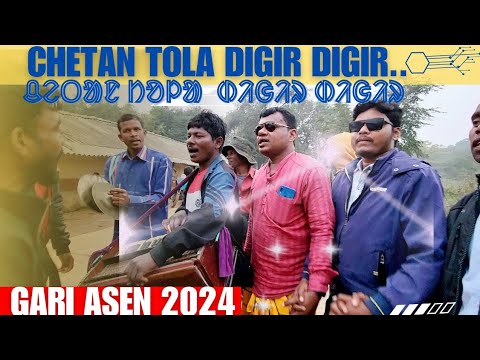 Chetan Tola Digir Digir || Gari Asen 2024 #santali #rajrushikasantalivlogs #santalinewvideo2024 ...